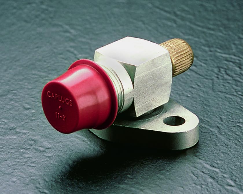 Caplugs T-12 T Series – Plastic Tapered Cap and Plug, 200 Pack, Red LD-PE, Cap OD 0.803" x Plug ID 0.975" Protective Closures, Dust and Moisture Seals, MIL Spec, SAE Fittings, Hydraulic (99394290)