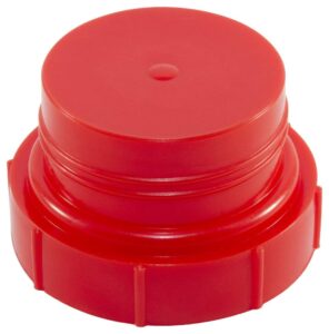 caplugs pdo-104 – pdo series – plastic threaded plugs for sae o-ring ports, 1000 pack, to plug thread size 7/16" - 20, high-density polyethylene (pe-hd), red (99191593)