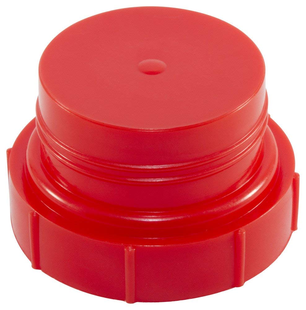 Caplugs PDO-104 – PDO Series – Plastic Threaded Plugs for SAE O-Ring Ports, 1000 Pack, To Plug Thread Size 7/16" - 20, High-Density Polyethylene (PE-HD), Red (99191593)