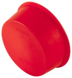 caplugs t-25a t series – plastic tapered cap and plug, 200 pack, red ld-pe, cap od 2.063" x plug id 2.406" protective closures, dust and moisture seals, mil spec, sae fittings, hydraulic, ez remove