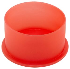 caplugs qpn20q1 plastic push-on npt cap to cap thread size 1-1/4" pn-20, pe-ld, to cap thread size 1-1/4", red (pack of 160)