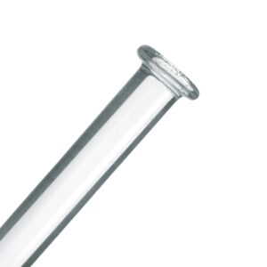 EISCO 10PK Glass Stirring Rods, 7.9" - Spade & Button Ends, 6mm Diameter - Excellent for Laboratory or Home Use - Borosilicate 3.3 Glass