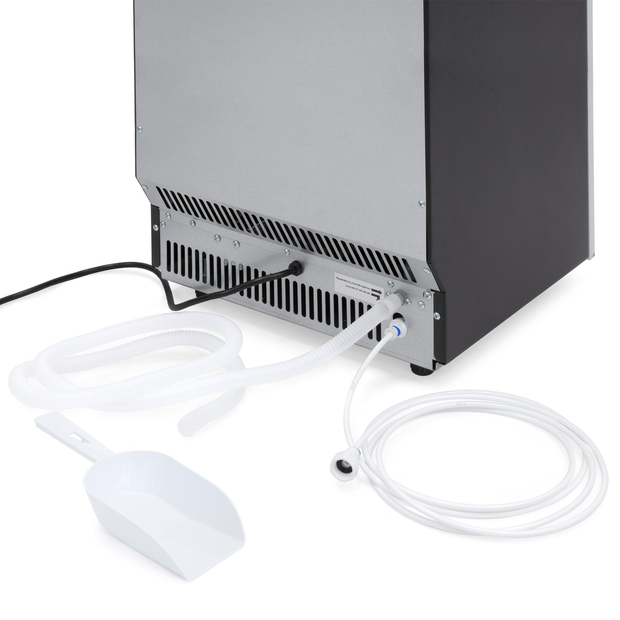 Best Choice Products Portable Stainless Steel Commercial Ice Maker w/ Scooper, Timer & Auto Clean, Produces 99lbs Daily