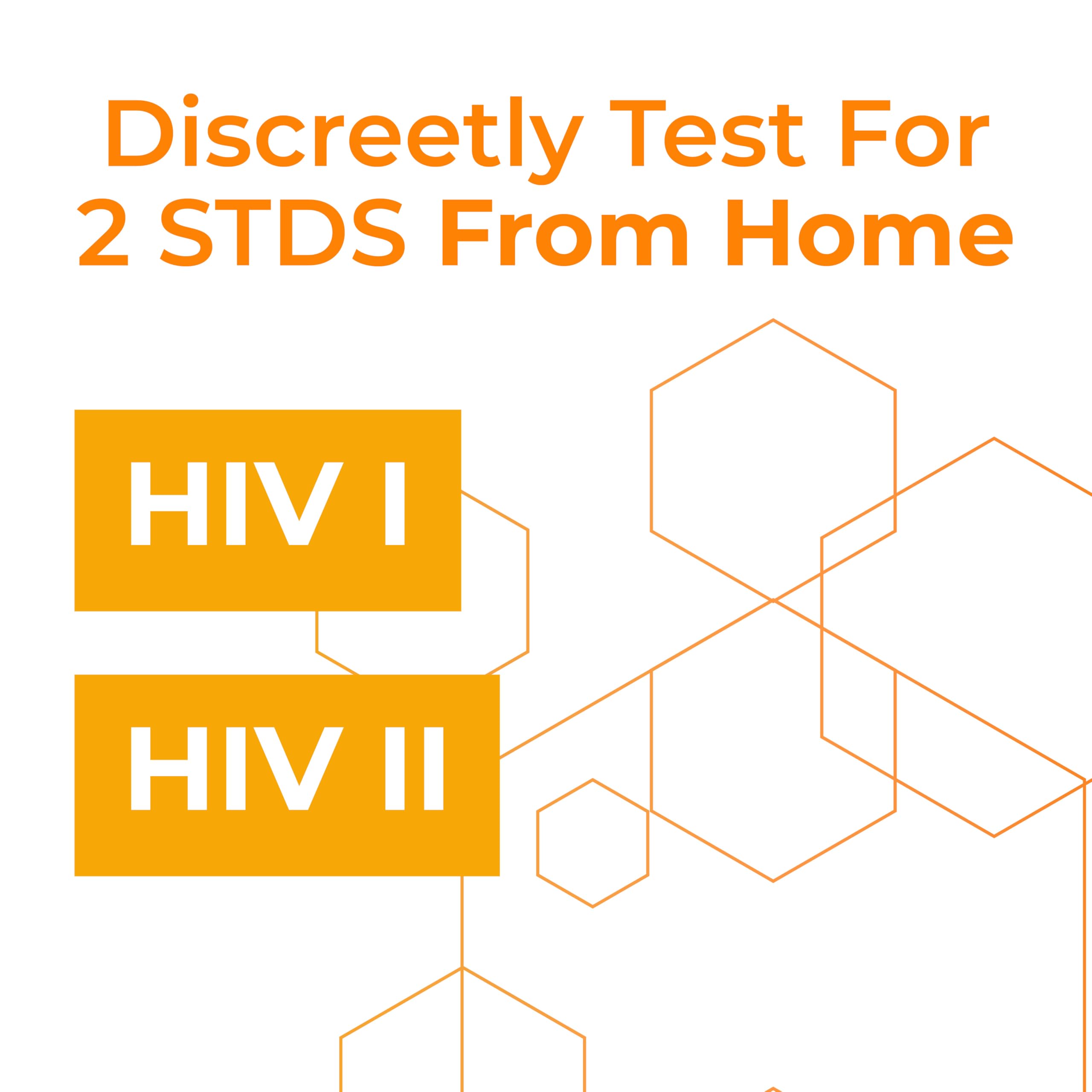 myLAB Box HIV Test Kit at Home - Easy & Convenient HIV-1/HIV-2 STD Test Kit for Men & Women - Accurate Results with Combo Antigen/Antibody Elisa - Finger Prick Blood Sample - FSA/HSA Eligible