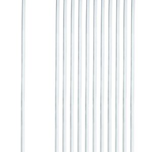 EISCO 10PK Glass Stirring Rods, 7.9" - Spade & Button Ends, 6mm Diameter - Excellent for Laboratory or Home Use - Borosilicate 3.3 Glass