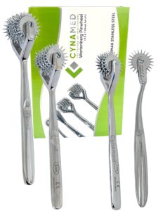 premium german wartenberg pinwheel 1 3 5 and 7 wheel set of 4