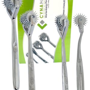 Premium German Wartenberg Pinwheel 1 3 5 and 7 Wheel Set of 4