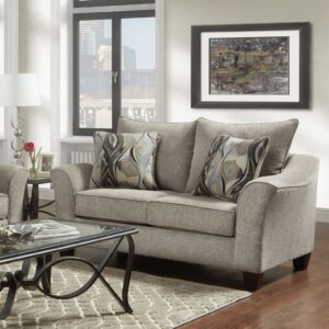 Roundhill Furniture Camero Sofa And Loveseat Set