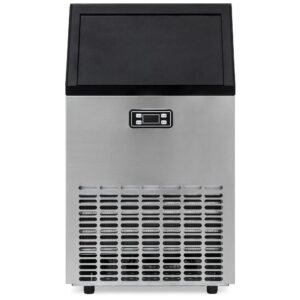 Best Choice Products Portable Stainless Steel Commercial Ice Maker w/ Scooper, Timer & Auto Clean, Produces 99lbs Daily