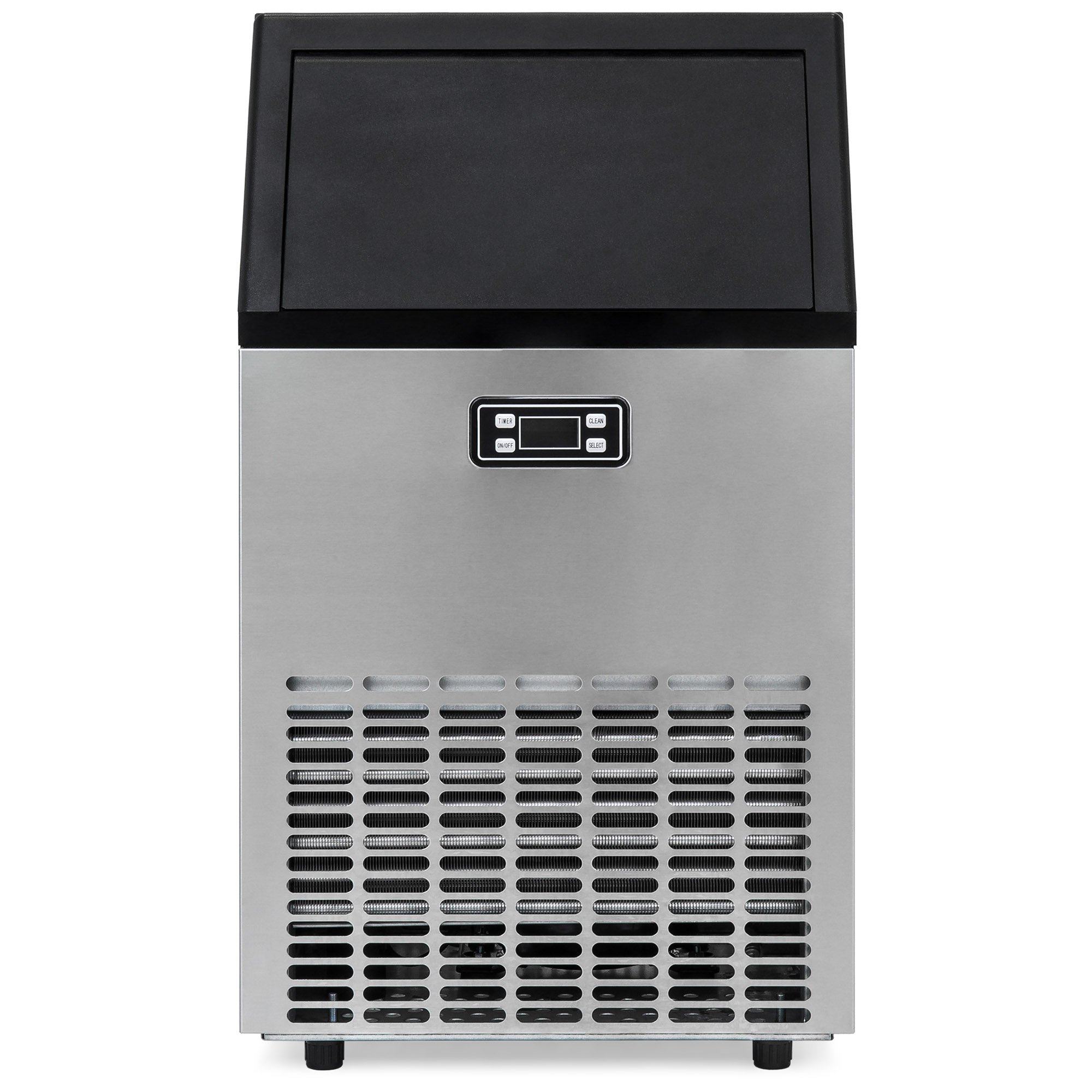 Best Choice Products Portable Stainless Steel Commercial Ice Maker w/ Scooper, Timer & Auto Clean, Produces 99lbs Daily