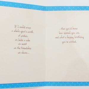 Happy Birthday to My Dear Friend Greeting Card -"Friendship We Share"