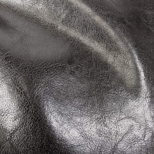 VViViD Bycast65 Black Gloss Top-Grain Faux Leather Marine Vinyl Fabric (1.5ft x 54")