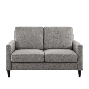 dorel living dhp dorel living beckie loveseat, gray love seats