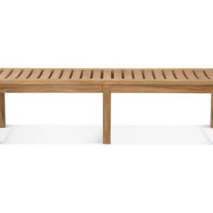 Douglas Nance Classic 6' Teak Backless Bench