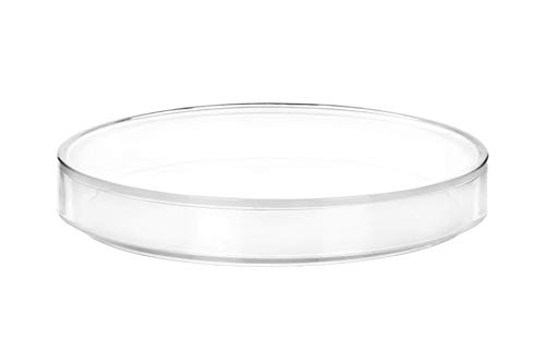 EISCO Plastic Petri Dish with Lid - 6" Diameter, 0.75" Depth - Molded in Polypropylene - Reusable, Autoclavable - Translucent