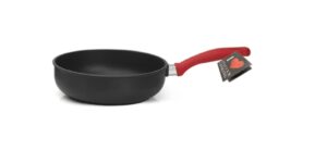 olympia 20 cm / 7.9 inch love die-cast deep aluminum nonstick frying pan, made in italy