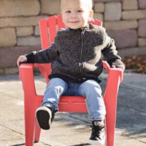 Adams Kids Red Polypropylene Adirondack Chair