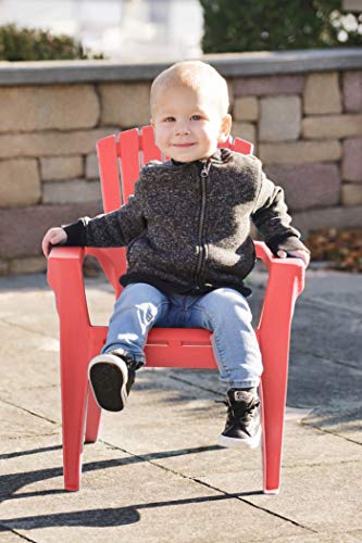 Adams Kids Red Polypropylene Adirondack Chair