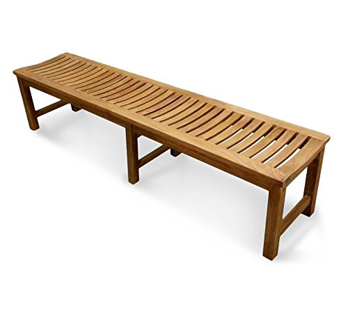 Douglas Nance Classic 6' Teak Backless Bench