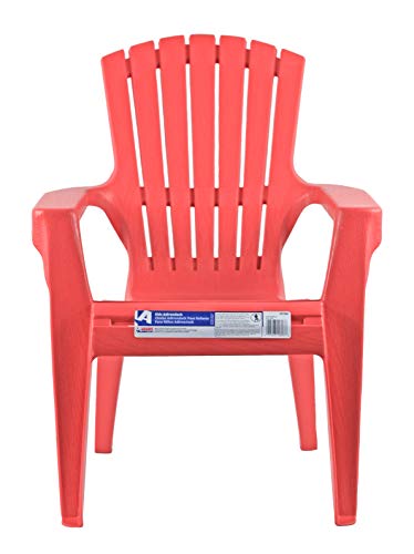 Adams Kids Red Polypropylene Adirondack Chair