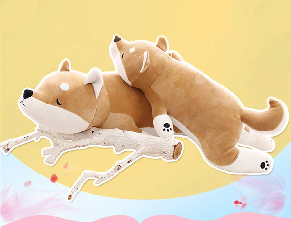 30'' Shiba Inu Plush Stuffed Animal, Giant Stuffed Animals for Anxiety, Big Shiba Inu Corgi Plush, Dog Plush Pillow Hugging Pillow Sleeping Dog Cushion Soft Plush Toy Big Stuffed Animals Kawaii Decor