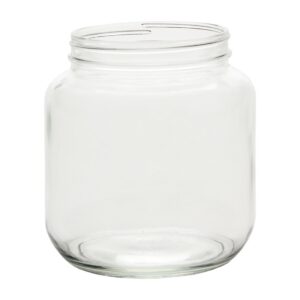 north mountain supply 1/2 gallon glass wide-mouth 110 ct fermentation/canning jar with gold metal lid