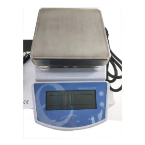 MS300 Hot Plate Magnetic Stirrer Digital Thermostatic Magnetic Stirrer with Maximum Stirring Capacity 2 Liters LCD Display Max Temperature 300 Degree Celsius