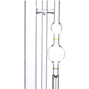 1835 Ubbelohde Viscometer Glass Capillary Viscosity Meter (0.3-0.4mm)