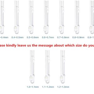 1835 Ubbelohde Viscometer Glass Capillary Viscosity Meter (0.3-0.4mm)