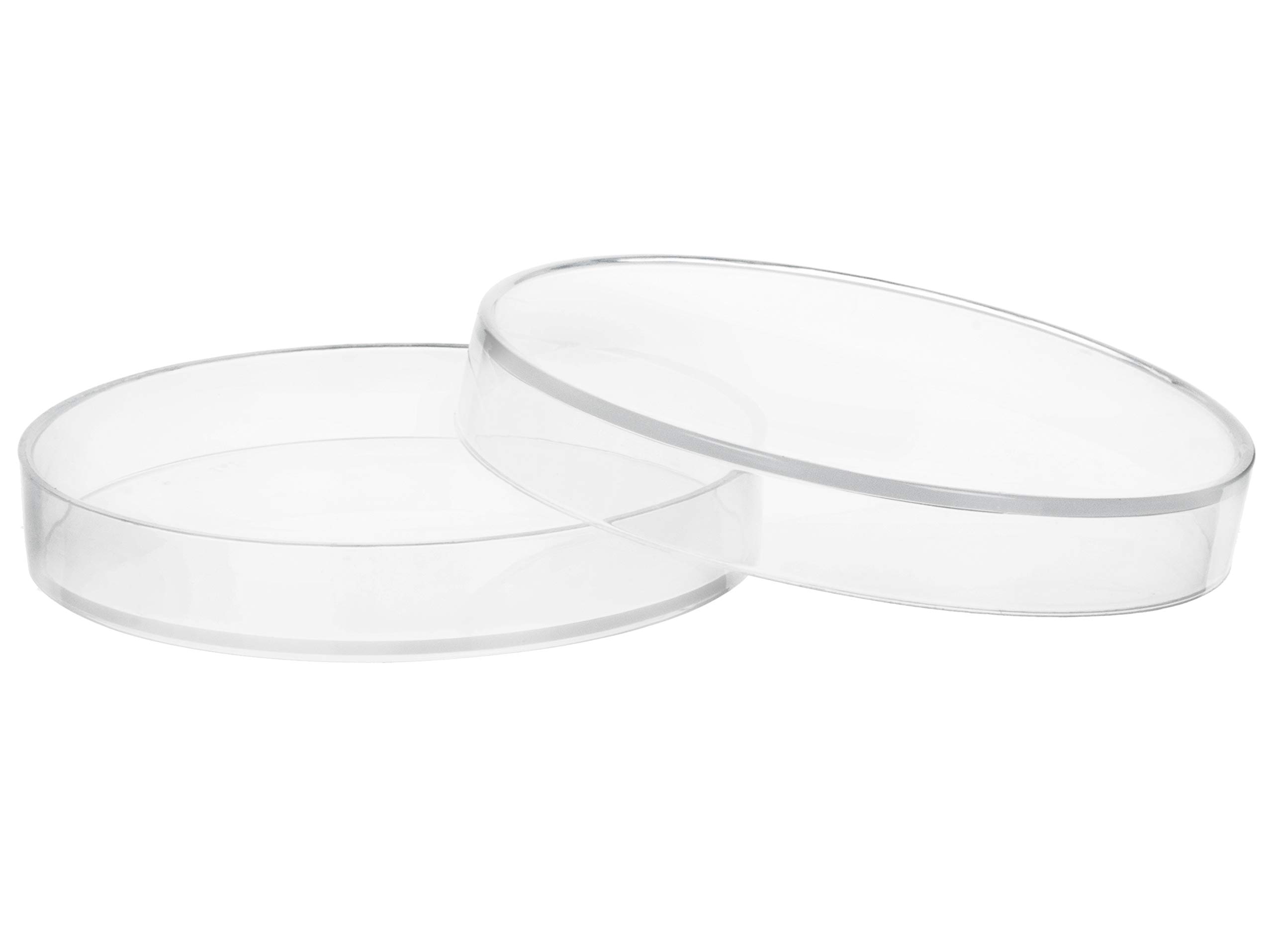 EISCO Plastic Petri Dish with Lid - 6" Diameter, 0.75" Depth - Molded in Polypropylene - Reusable, Autoclavable - Translucent