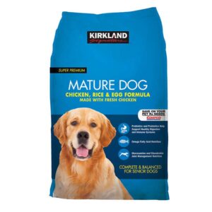 kirkland signature dog food variety (chicken, rice and egg dog food 40 lb.)