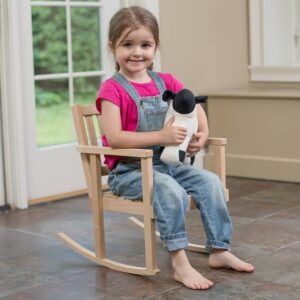 Lehman's Eli & Mattie Amish Handcrafted Little Child Wooden Rocking Chair