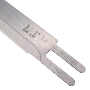 ckpsms Brand - Eastman Straight Cutting Machine 8" high Speed Steel Knife - 12 Pack #8E-KL-HSS