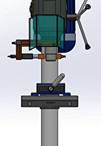 ATS Safety, Drill Press Guard - Econ-Series Drill Press Accessories, Part # DPG-ES1