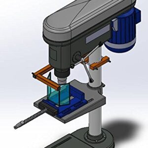 ATS Safety, Drill Press Guard - Econ-Series Drill Press Accessories, Part # DPG-ES1