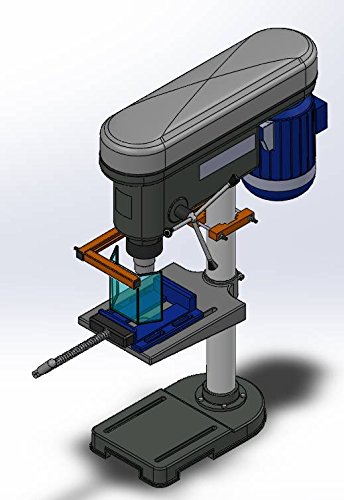 ATS Safety, Drill Press Guard - Econ-Series Drill Press Accessories, Part # DPG-ES1