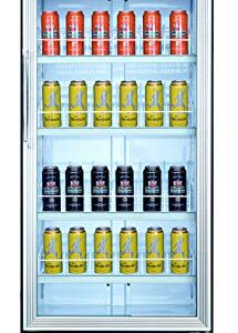 Dukers Appliance USA LG-430 Dukers DSM-12R 11.4 cu. ft.Merchandiser Merchandiser Refrigerator, Black