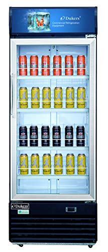 Dukers Appliance USA LG-430 Dukers DSM-12R 11.4 cu. ft.Merchandiser Merchandiser Refrigerator, Black