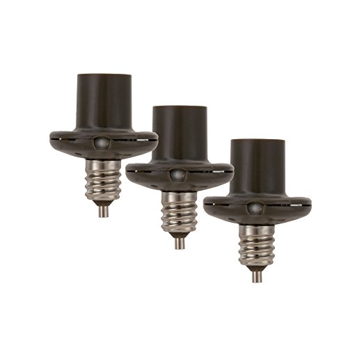 Utilitech 0302325 60W Candelabra Light Control - Gray 3-Pack