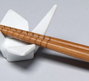 Happy Sales HSCRCRN4, Set of 4 White Porcelain Crane Rests Chopstick Rest Set