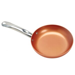 copper chef non-stick fry pan, 8 inch