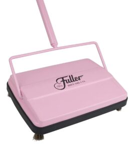 fuller brush electrostatic carpet and floor sweeper (pink)