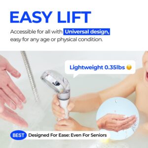 BODYLUV - Puresome Shower Head (Ver.1), Handheld Hard Water Softener, Strong Water Pressure Water Saving Vitamin Filter For Bathroom (Shower Head ONLY, Vita Milk Filter NOT INCLUDED)