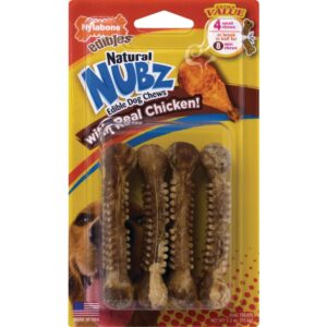 4pk chic nubz dog treat