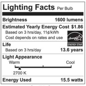 100W Equivalent Soft White A19 Energy Star and Dimmable LED Light Bulb (8-Pack)