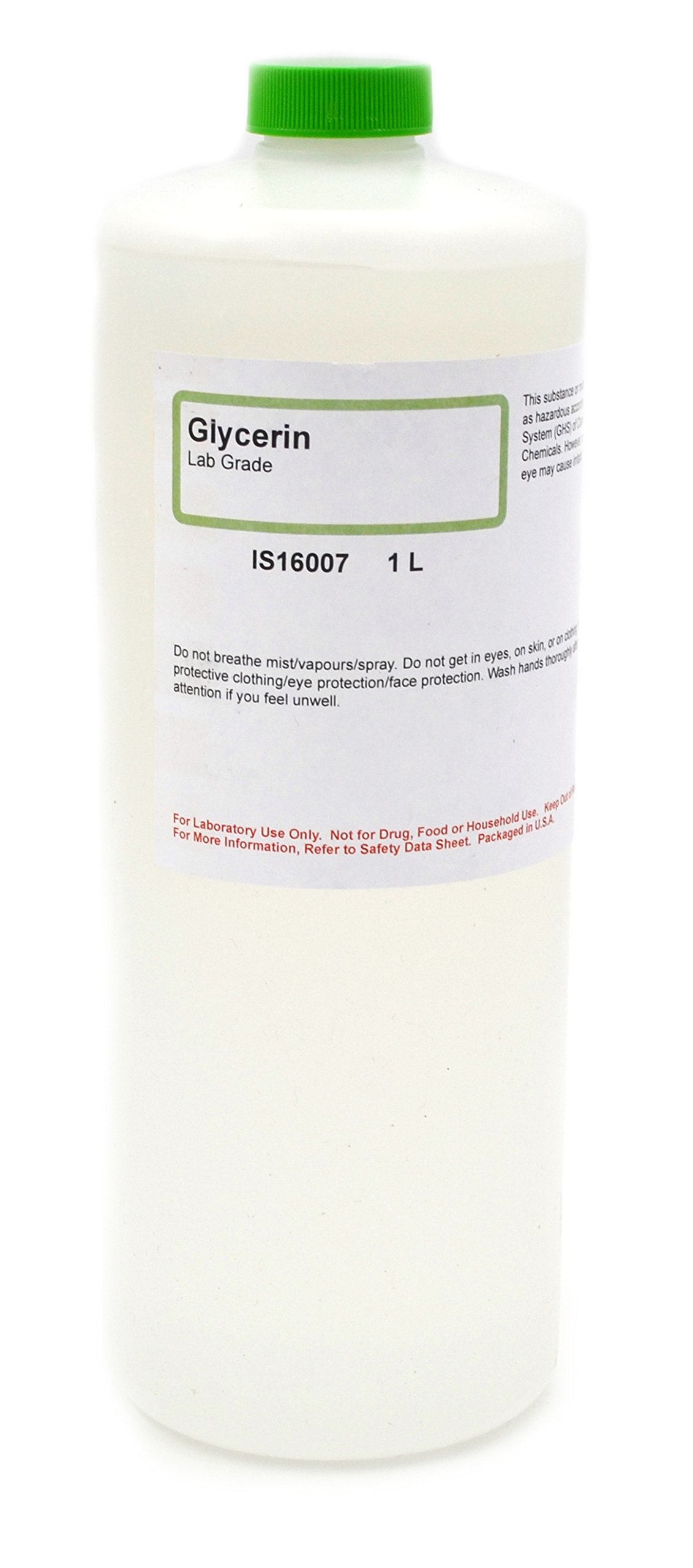 ALDON Innovating Science Pure Glycerin, 1L – Laboratory Grade – Excellent for Organic Chemistry & Biochemistry Experiments - The Curated Chemical Collection