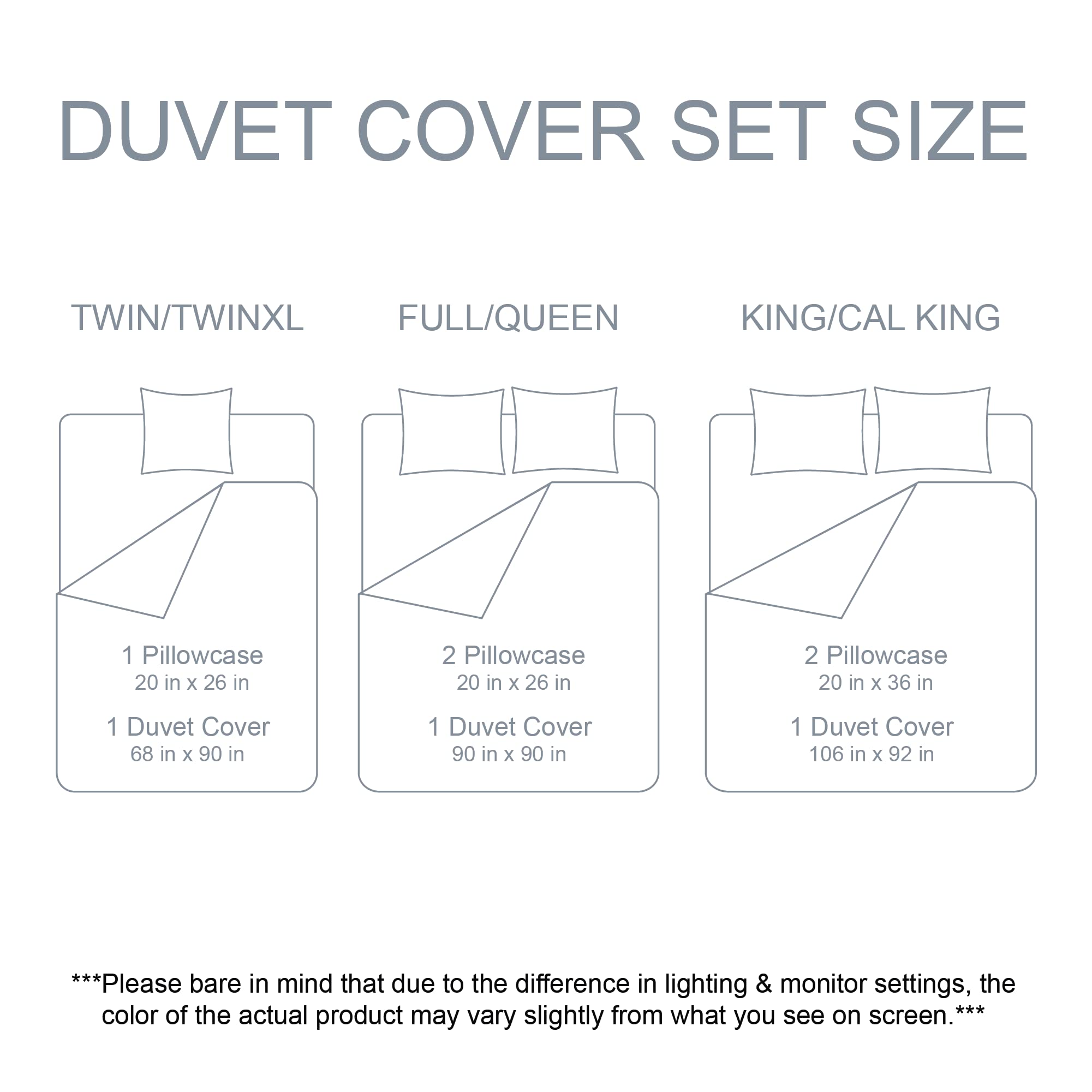 Swift Home Full/Queen Bedding Microfiber Duvet Cover & Sham Bedding Set, Prewashed Crinkle, Ultra-Soft, Lightweight & Durable – Rose Blush, Full/Queen (90”x90”) – Comforter Not Included