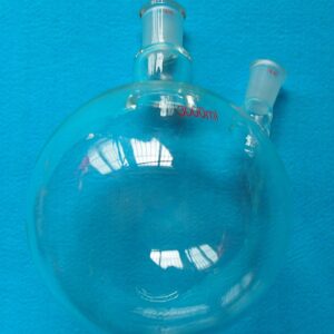 Deschem 3000ml,24/40,Two-Neck,Round Bottom Glass Flask,Twins Necks,3L,Lab Boiling Vessel