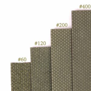 Z-Lion Diamond Abrasive Paper Sheets Diamond Sandpaper Nylon Back for Sanding Stone Glass Ceramic(4pcs/Set)