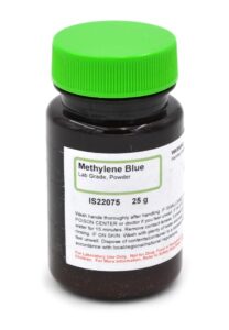 aldon innovating science lab-grade methylene blue powder, 25g - the curated chemical collection